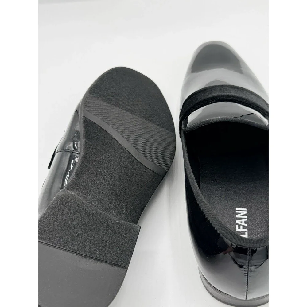 Alfani | Shoes | Alfani Mens Dress Shoes Size 1 Black Patent Formal ...